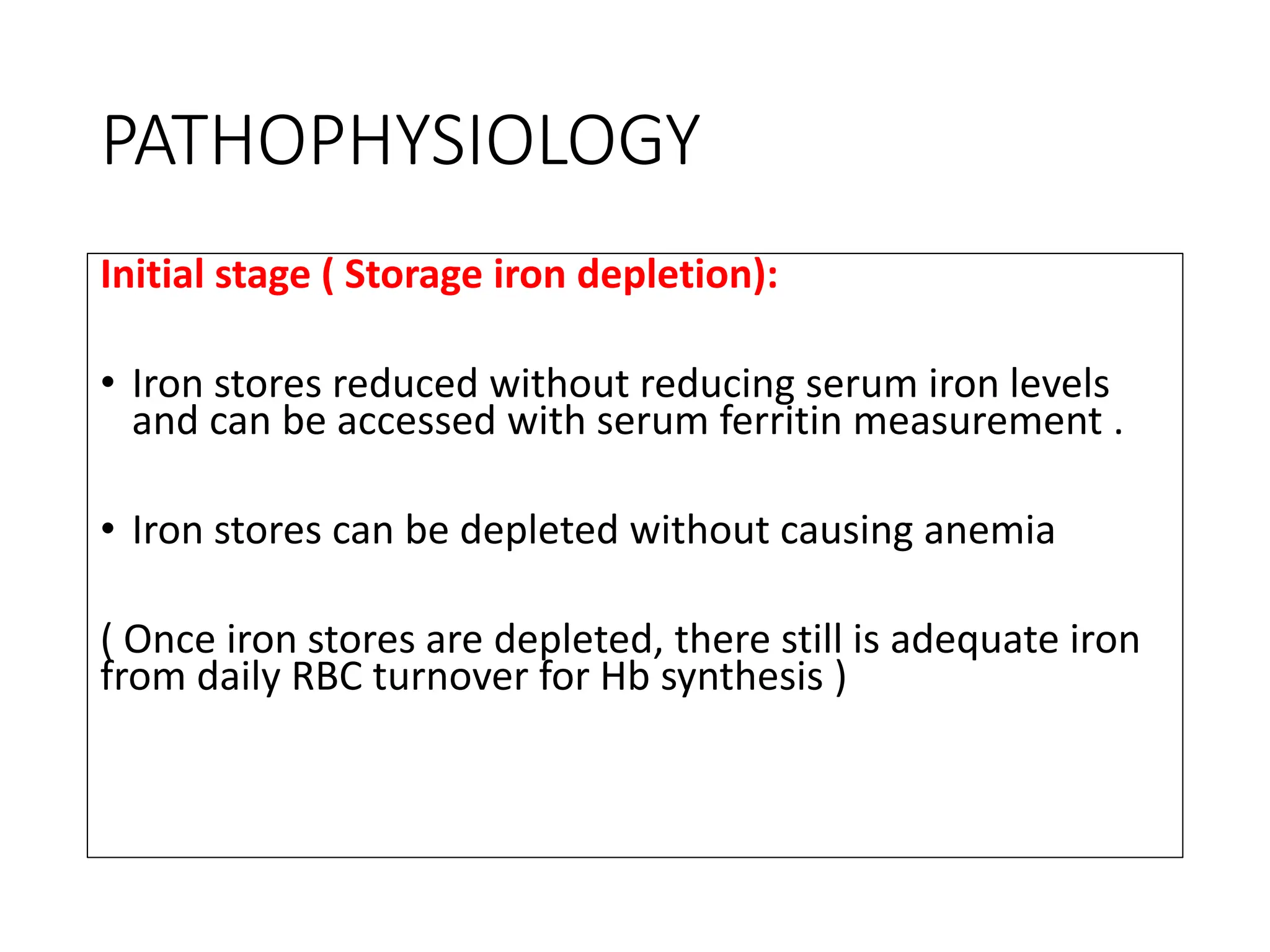 Iron Deficiency Anemia And Classification of Anaemia | PPTX