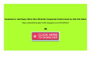 Super Mario How Nintendo Conquered America book 576