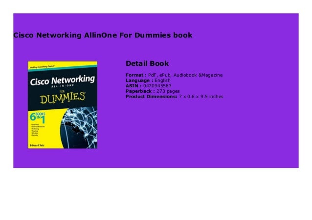 cisco networking all in one for dummies pdf