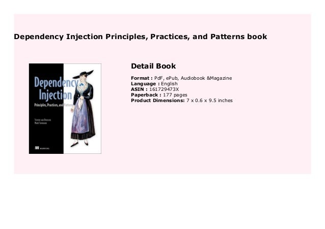 Dependency Injection Principles Practices And Patterns Book 469