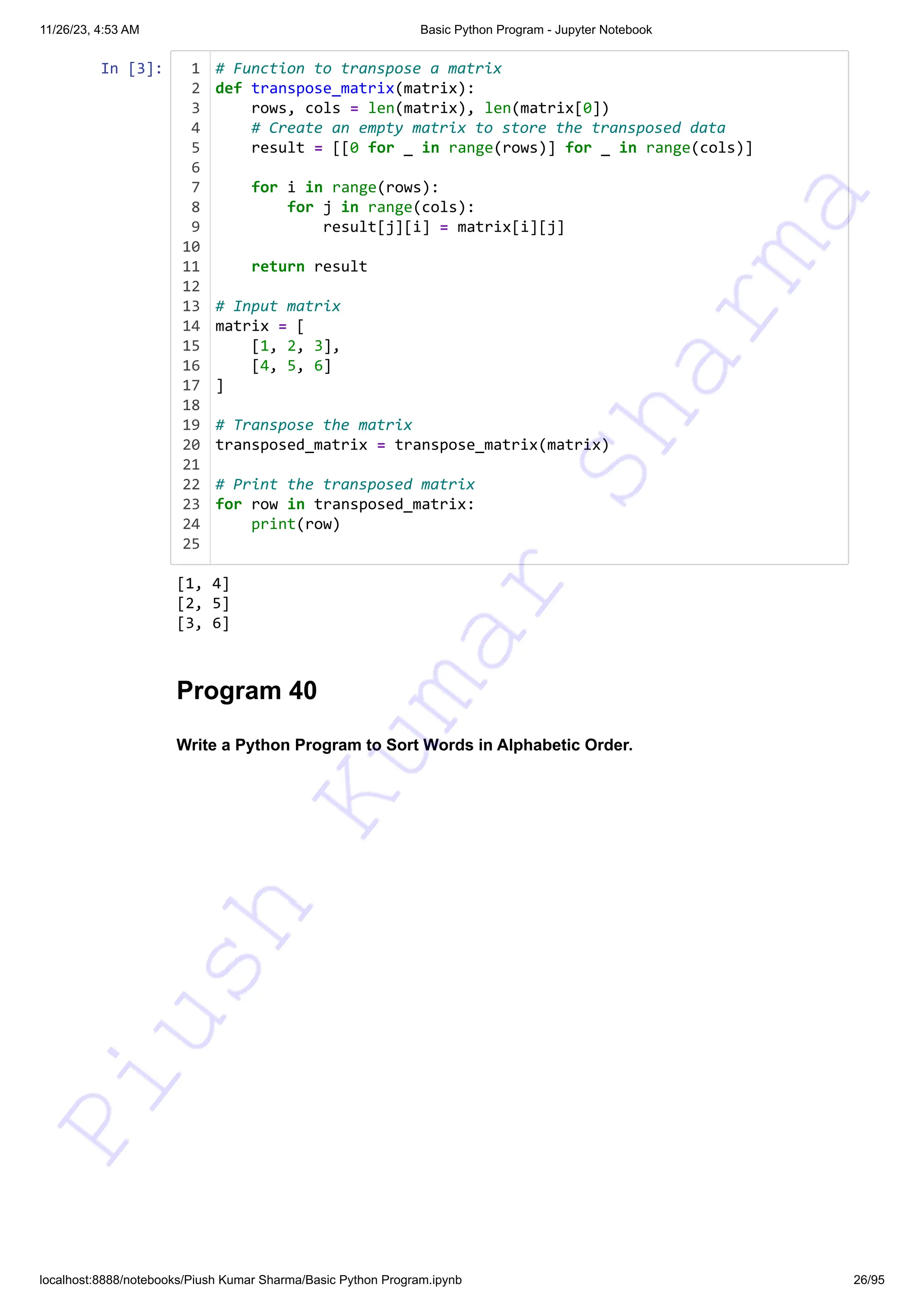 140+ Basic Python Programs This resource can assist you in preparing ...