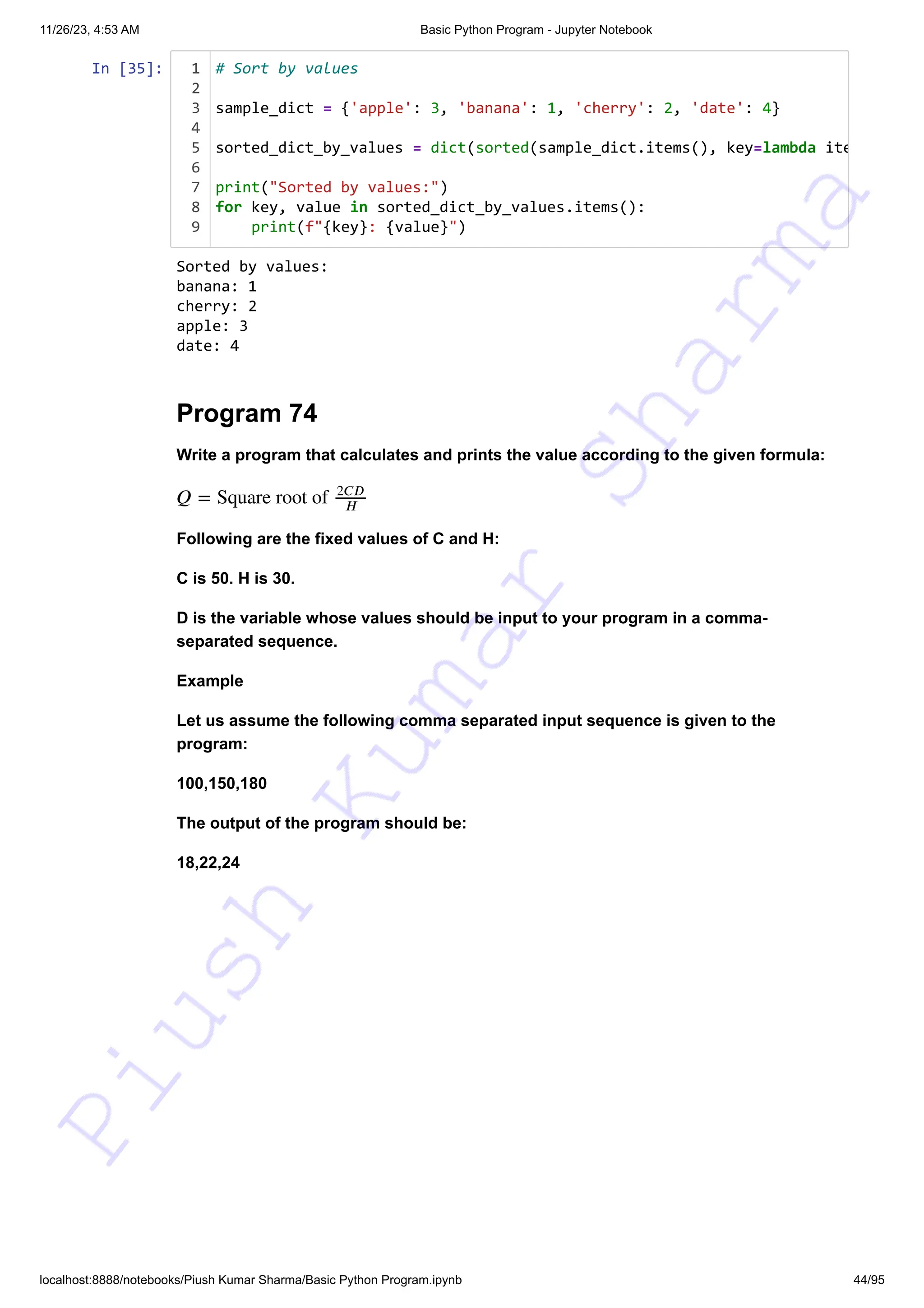 140+ Basic Python Programs This resource can assist you in preparing ...