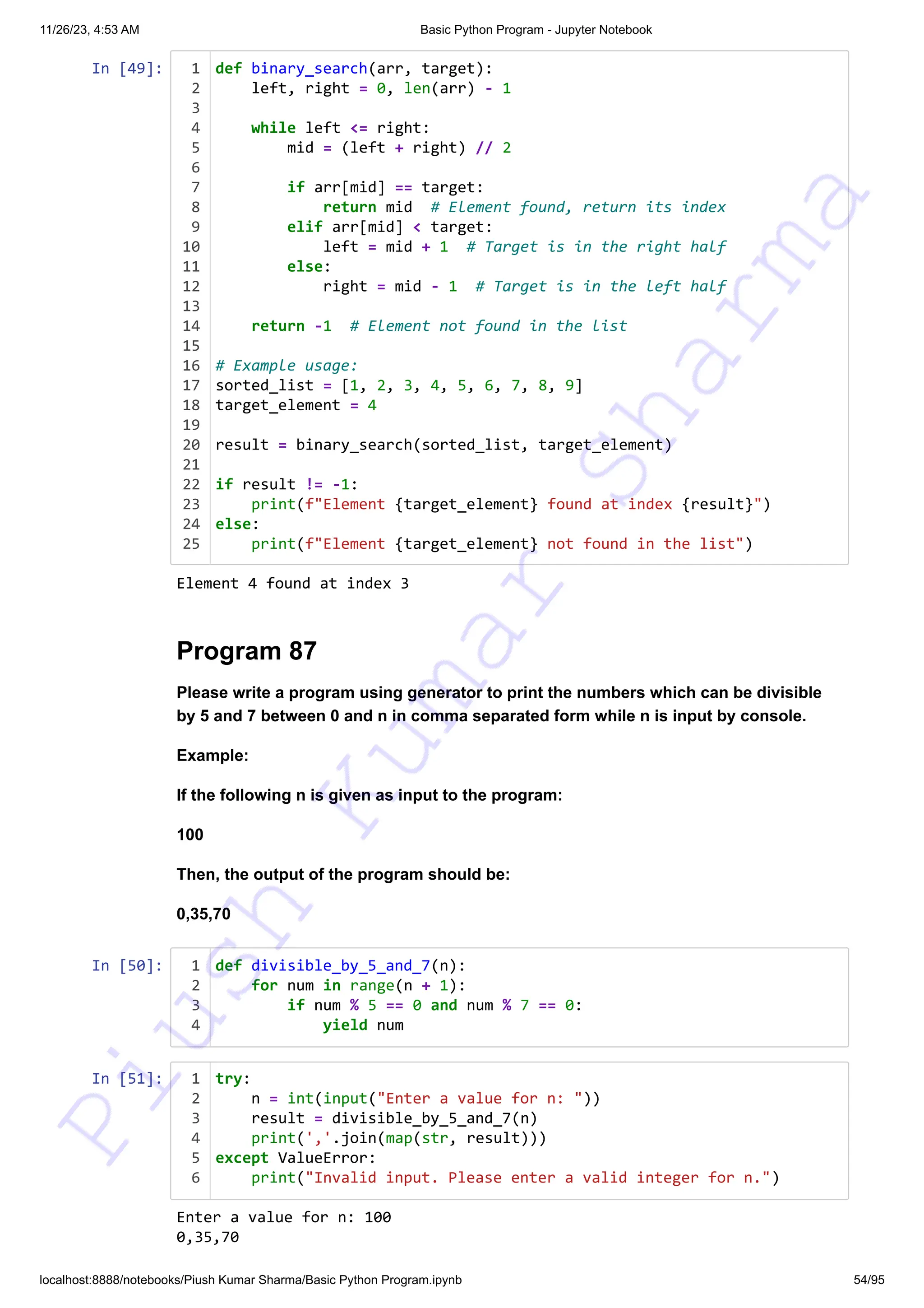 140+ Basic Python Programs This resource can assist you in preparing ...