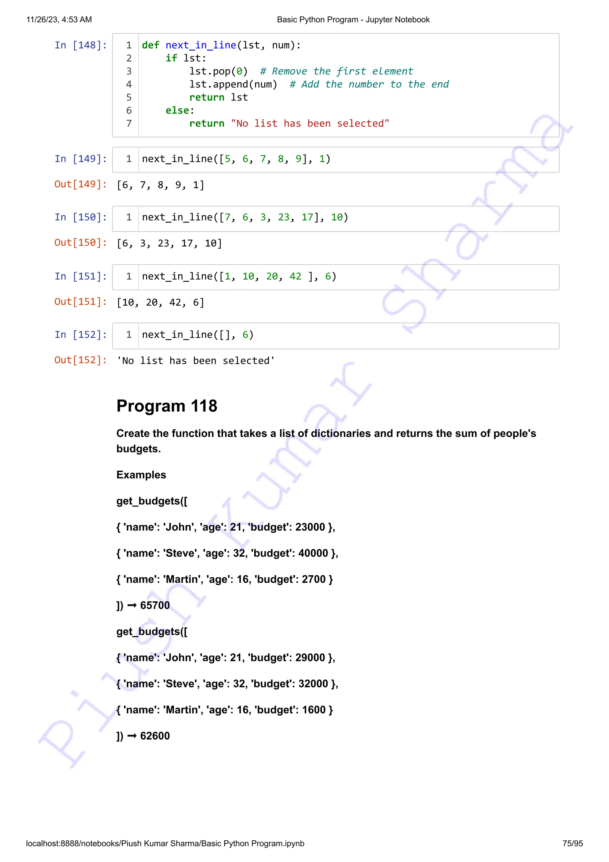 140+ Basic Python Programs This resource can assist you in preparing ...