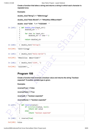 140+ Basic Python Programs This resource can assist you in preparing ...