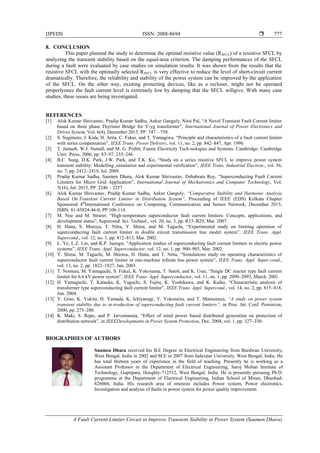 A Fault Current Limiter Circuit to Improve Transient Stability in Power ...