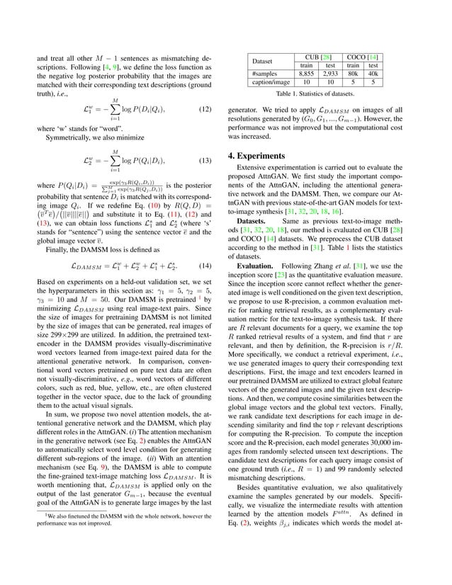 Attngan Fine Grained Text To Image Generation With Attentional Generative Adversarial Networks