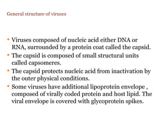 VIRUSES structure and classification and | PPTX