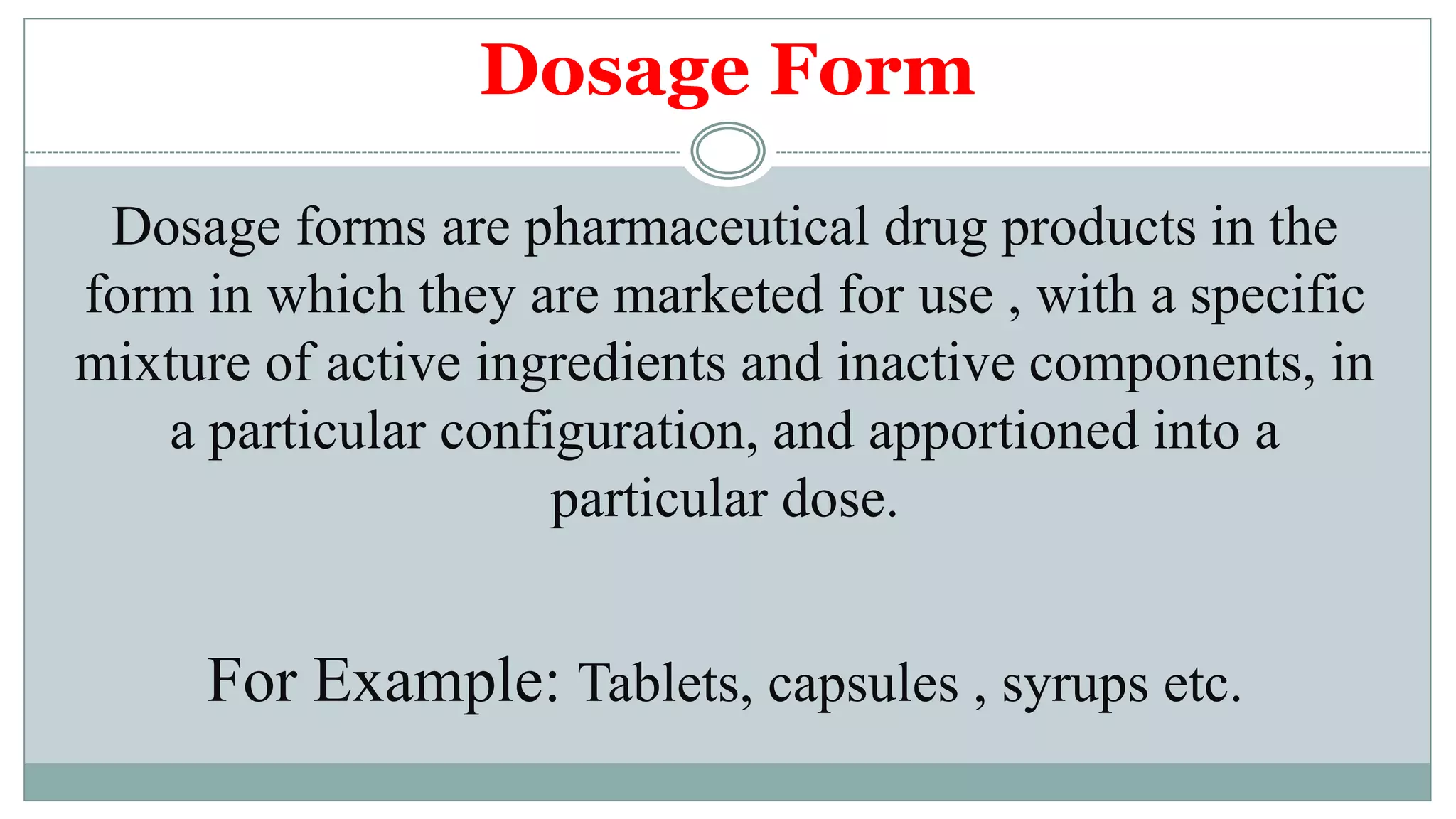 Different dosage with qualitative and quantitative analysis | PPTX