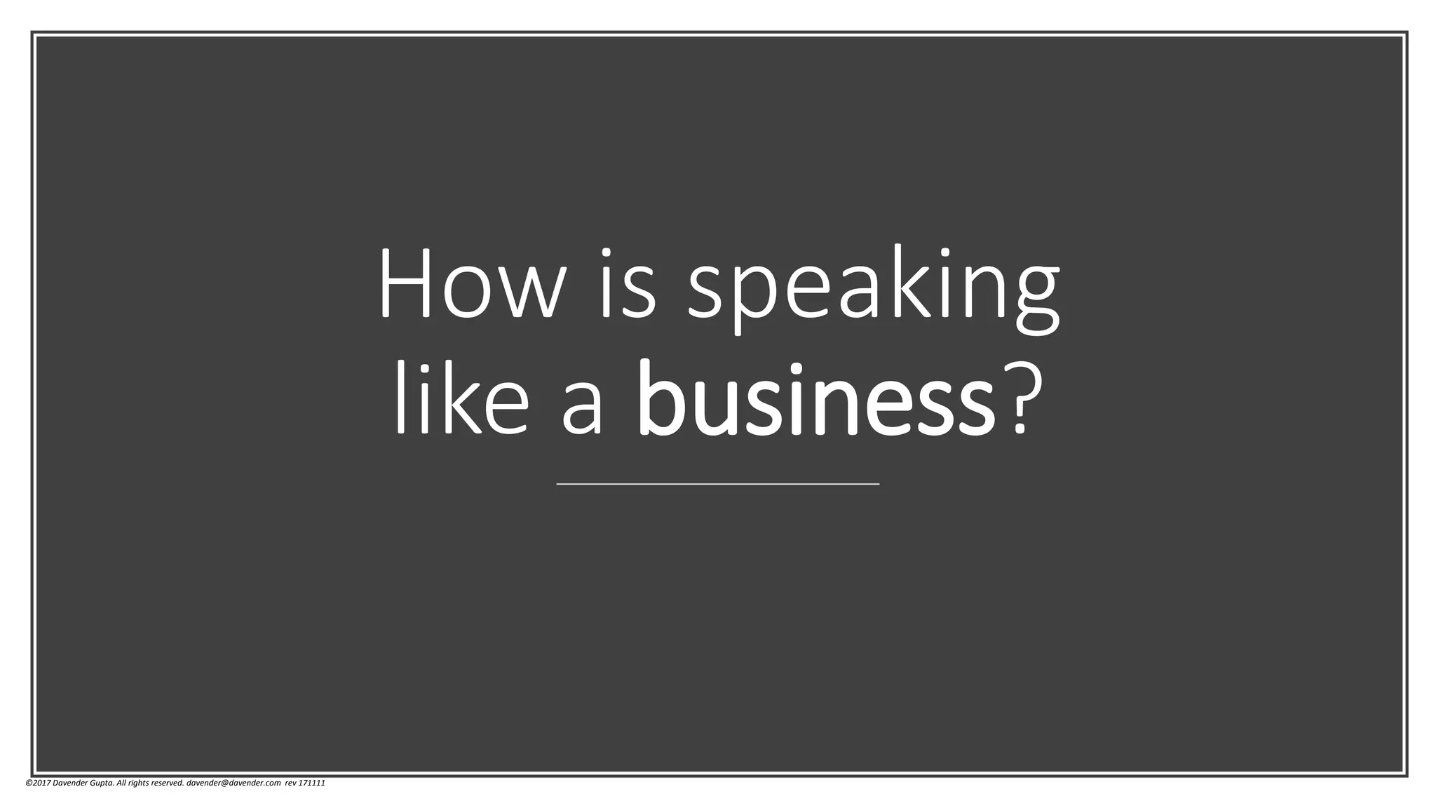 The Speaker's Business Model Canvas: Make Your Speech Memorable and ...