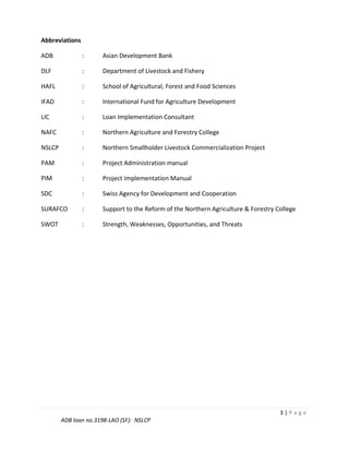 171115 nafc curriculum development report in pakse | PDF