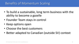 Smart Scaling - A Go-To-Market Strategy Framework for Bootstrapped B2B Startups (Short Version ...