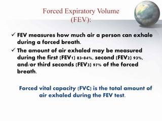 Respiratory system: Pulmonary Volume and Capacity | PPTX