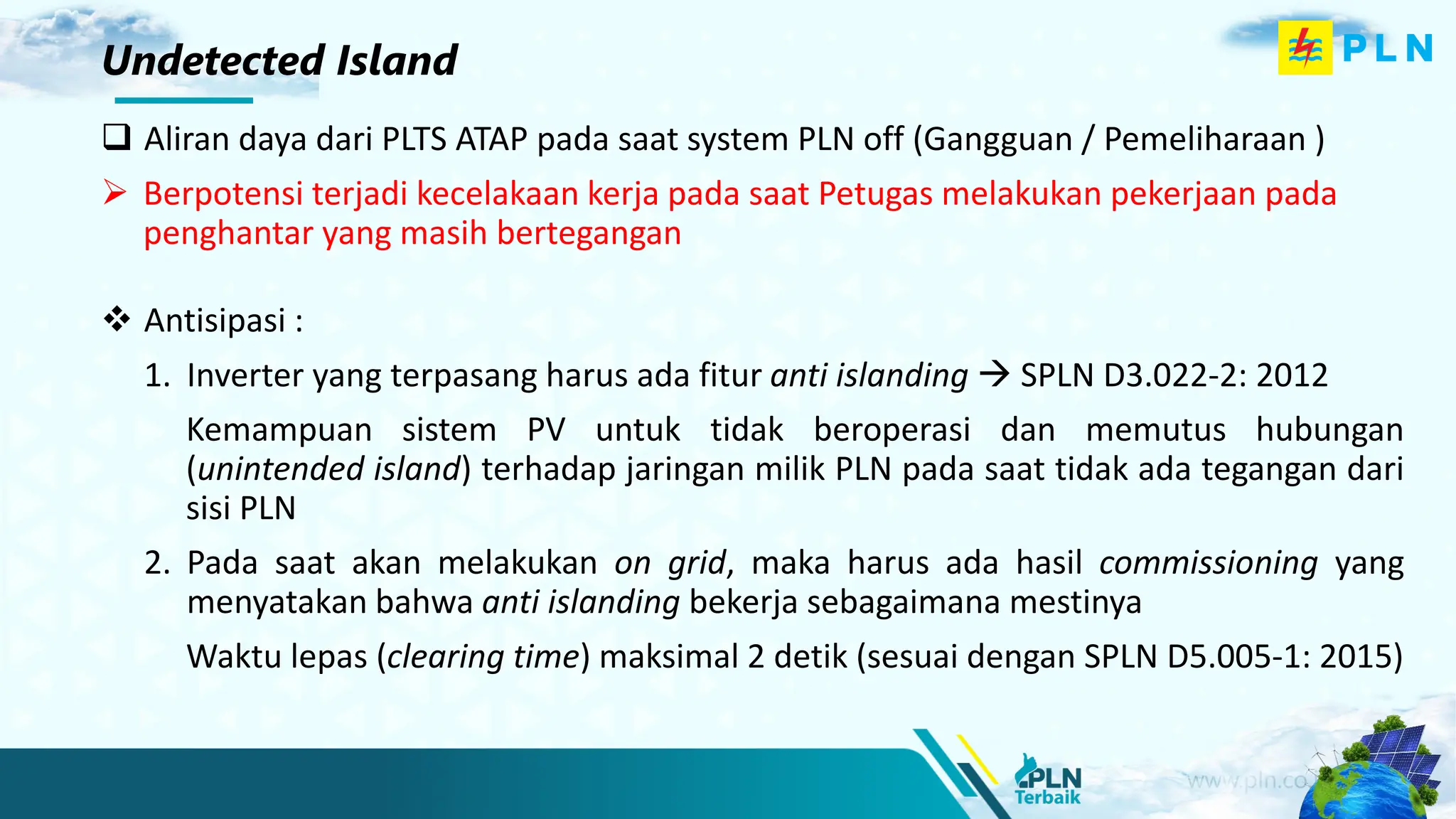 PLN presentation permohonan perizinan plts atap on grid | PDF