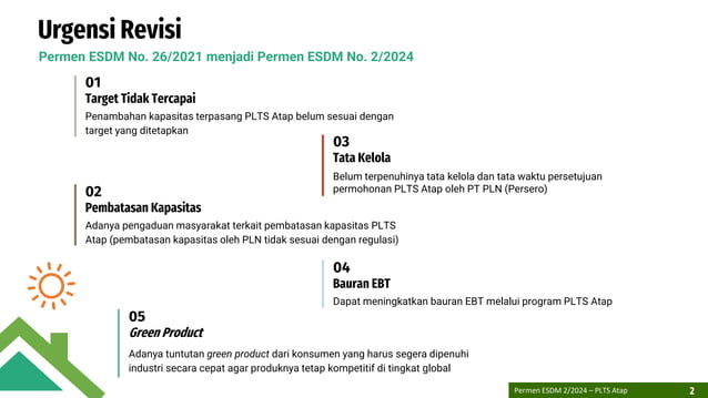 PLN presentation permohonan perizinan plts atap on grid | PDF