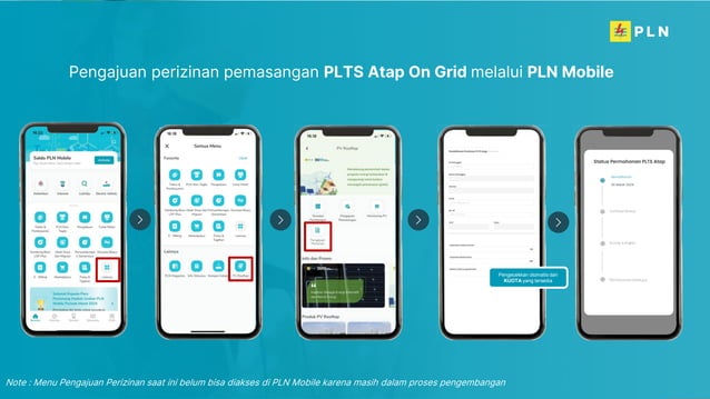 PLN presentation permohonan perizinan plts atap on grid | PDF