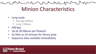 Dr. Kevin Lahmares - MinION Next-Generation Sequencing-based Routine ...