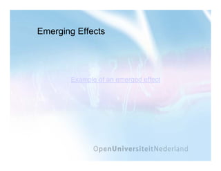 Discovering emerging effects in Learning Networks with simulations ...