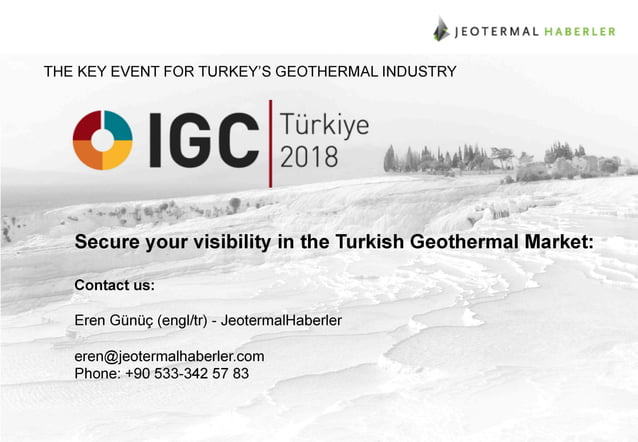IGC Turkey 2018 - Sponsorship Information English - | PPT