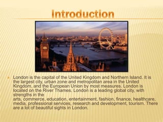 Sights of London | PPTX