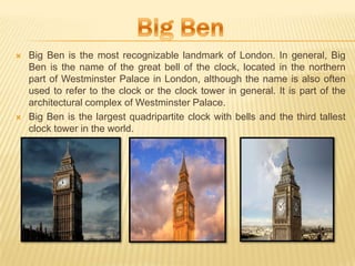Sights of London | PPTX