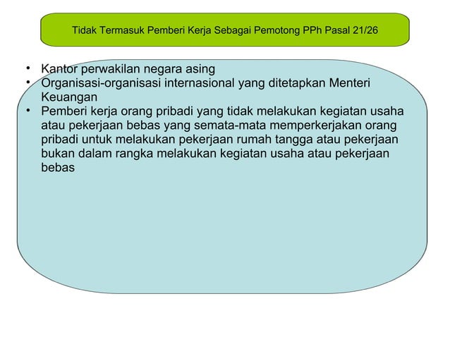 Slide PPh Pasal 21 | PPT