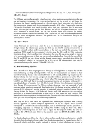 MACHINE LEARNING AND DEEP TEMPORAL NETWORKS FOR UAV VELOCITY ...