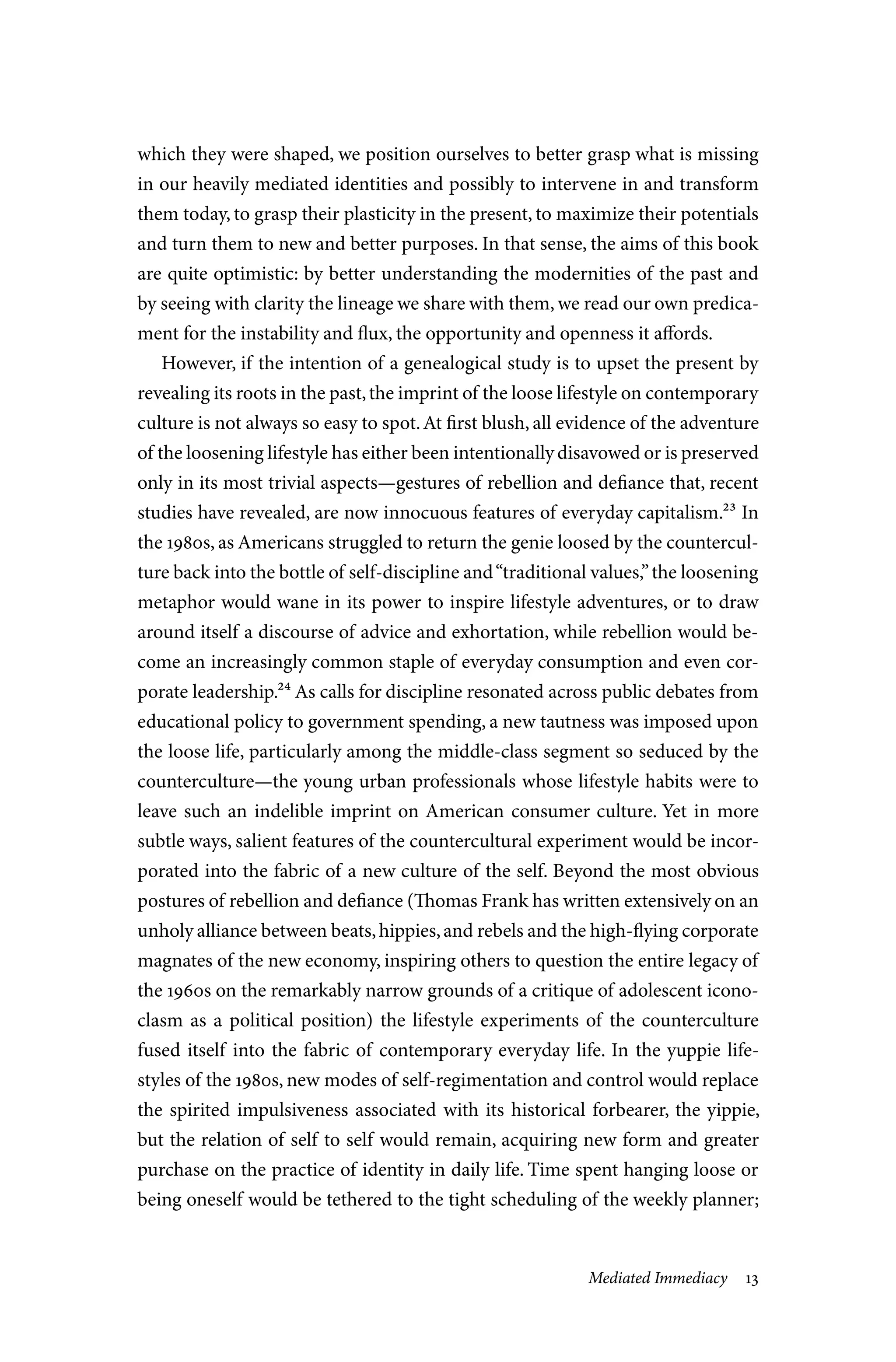 Getting Loose Lifestyle Consumption In The 1970s Sam Binkley | PDF