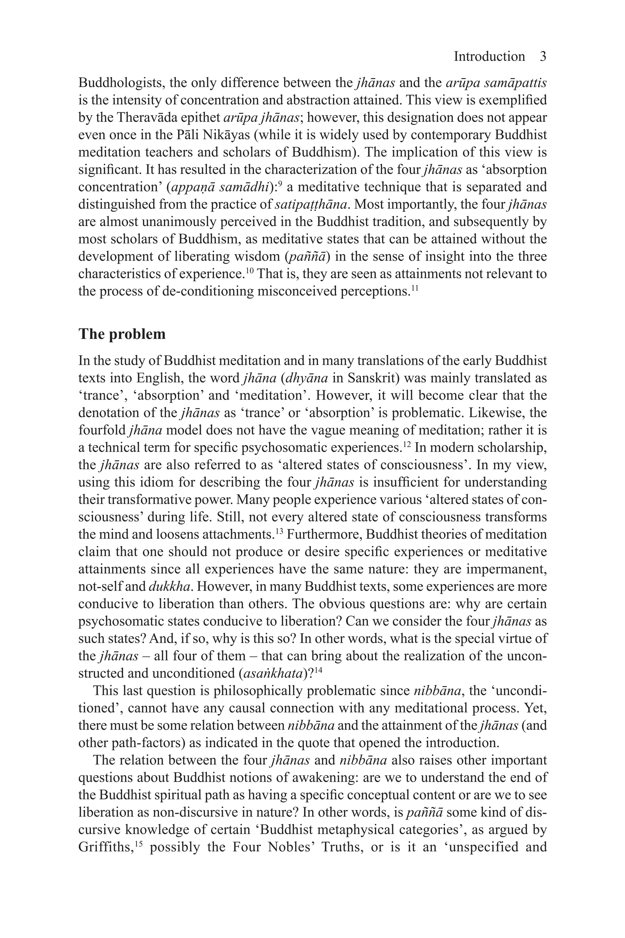 Early Buddhist Meditation The Four Jhanas As The Actualization Of ...