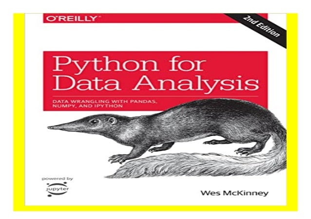 Python For Data Analysis Data Wrangling With Pandas Numpy And Ipython Book 965 