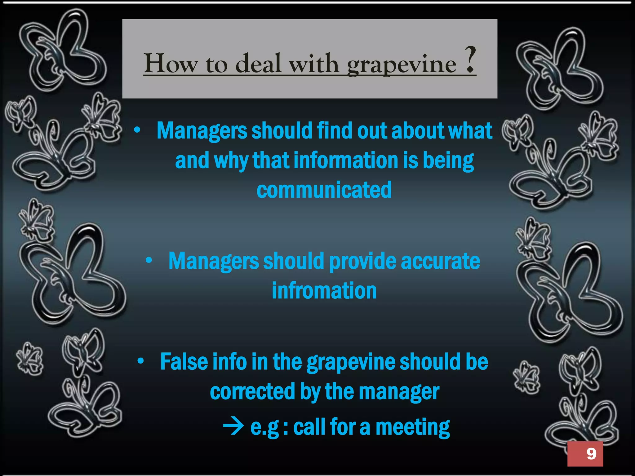 The office grapevine | PPT