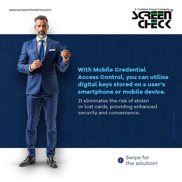 ScreenCheck ME - Access control systems - Dubai | PDF