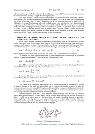 Efficient 3D stereo vision stabilization for multi-camera viewpoints | PDF | 3-D Graphics ...