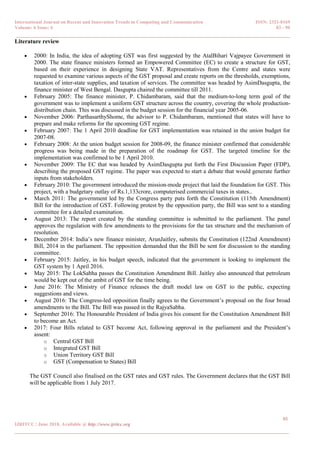 Emerging Issues on GST | PDF