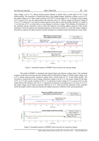 Input-output linearization of DC-DC converter with discrete sliding mode fuzzy control strategy ...