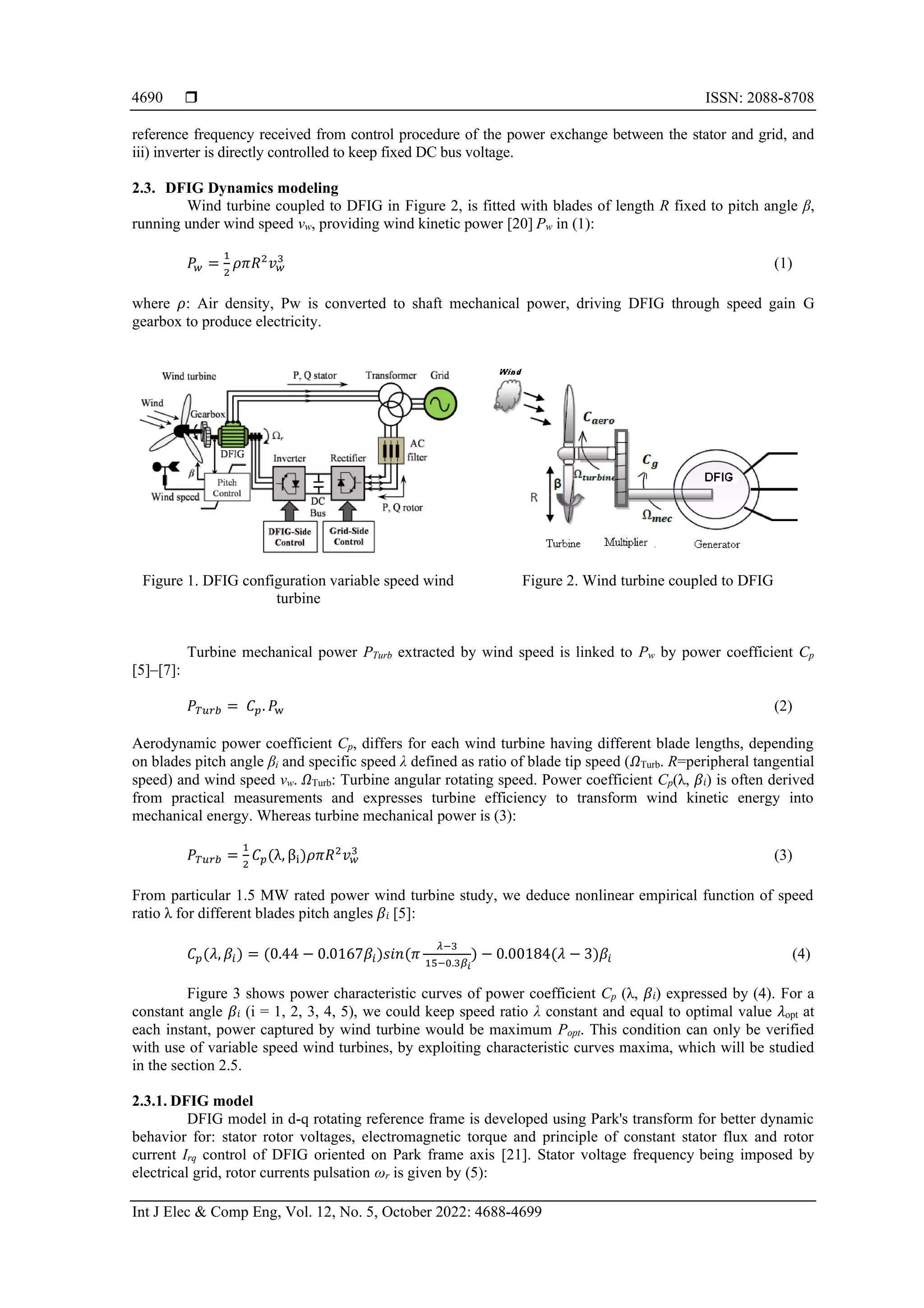 Optimized Servo Speed Control Of Wind Turbine Coupled To Doubly Fed Induction Generator Pdf