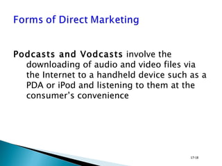 personal selling and direct marketing | PPT