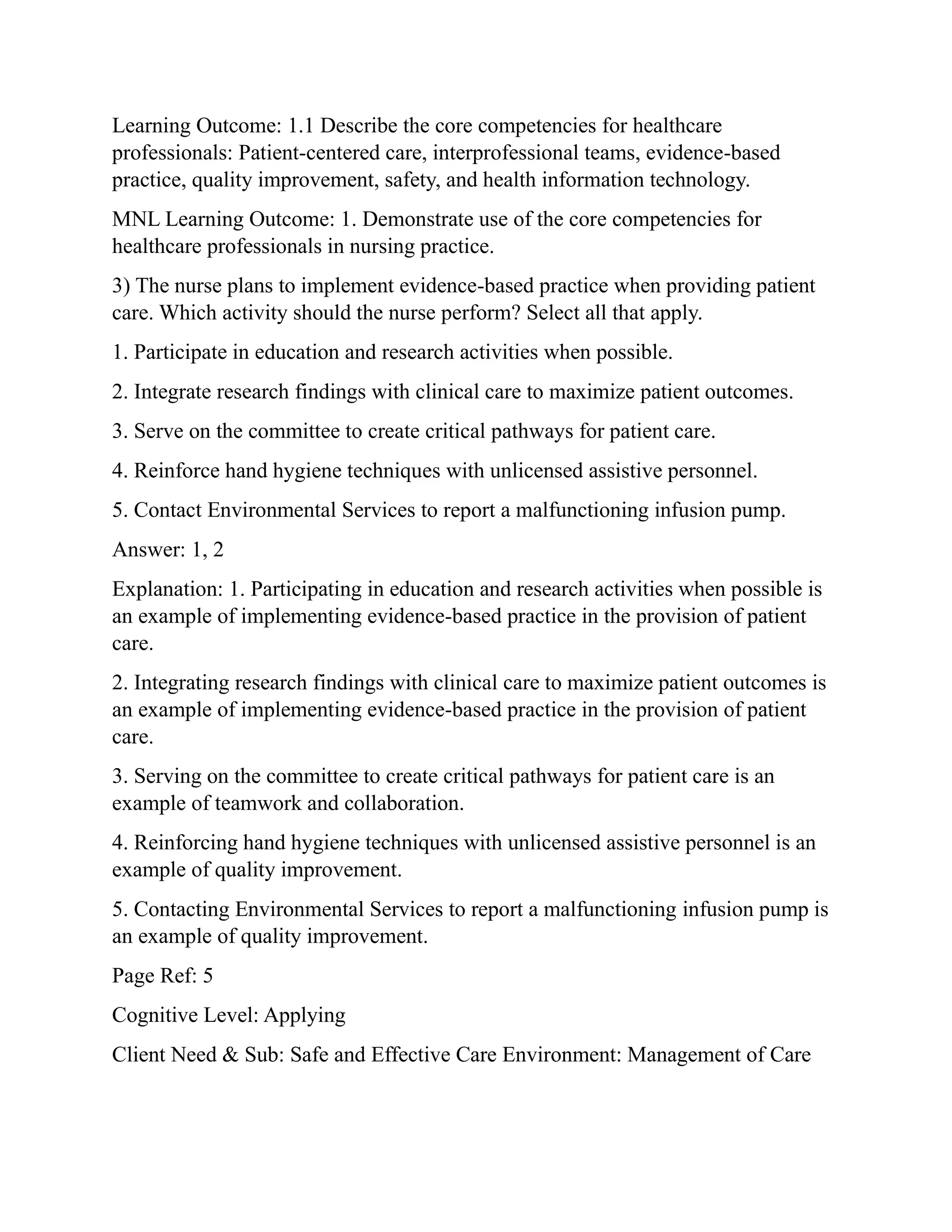Test Bank for LeMone and Burke’s Medical-Surgical Nursing 7th by ...