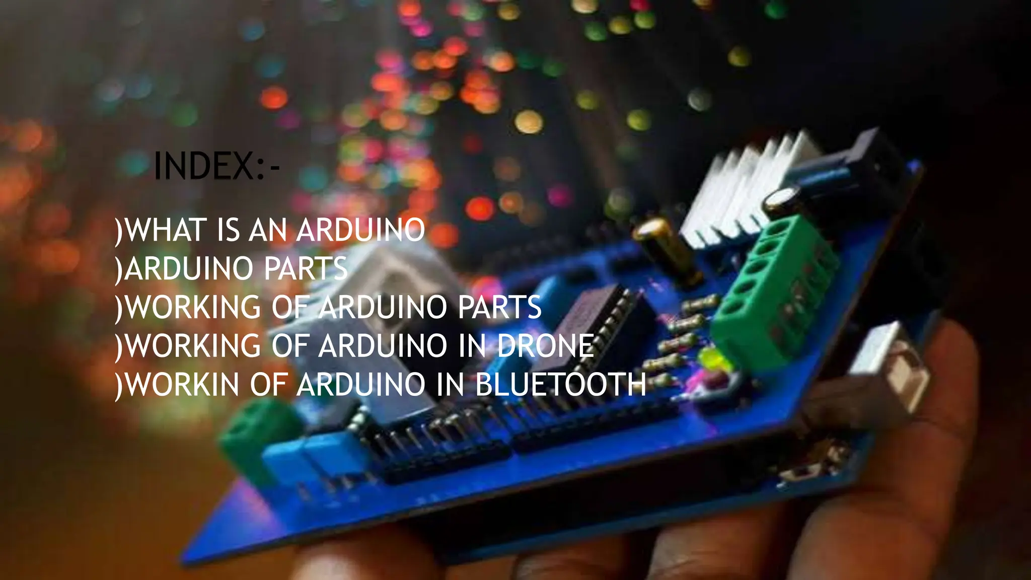 Arduino Presentationpptx Its Made Up By Mrs Electron Ppt