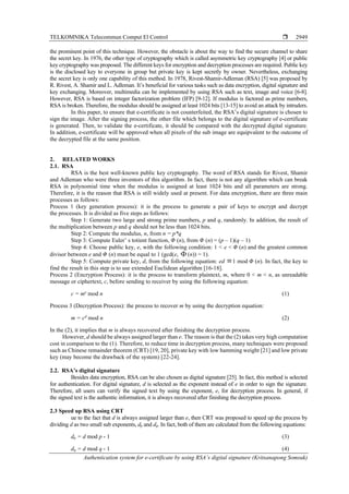 Authentication system for e-certificate by using RSA’s digital signature | PDF