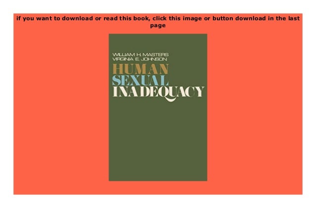 Human Sexual Inadequacy book 558