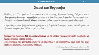 Διακίνηση Εγγράφων - Ψηφιακές Υπογραφές | PPTX