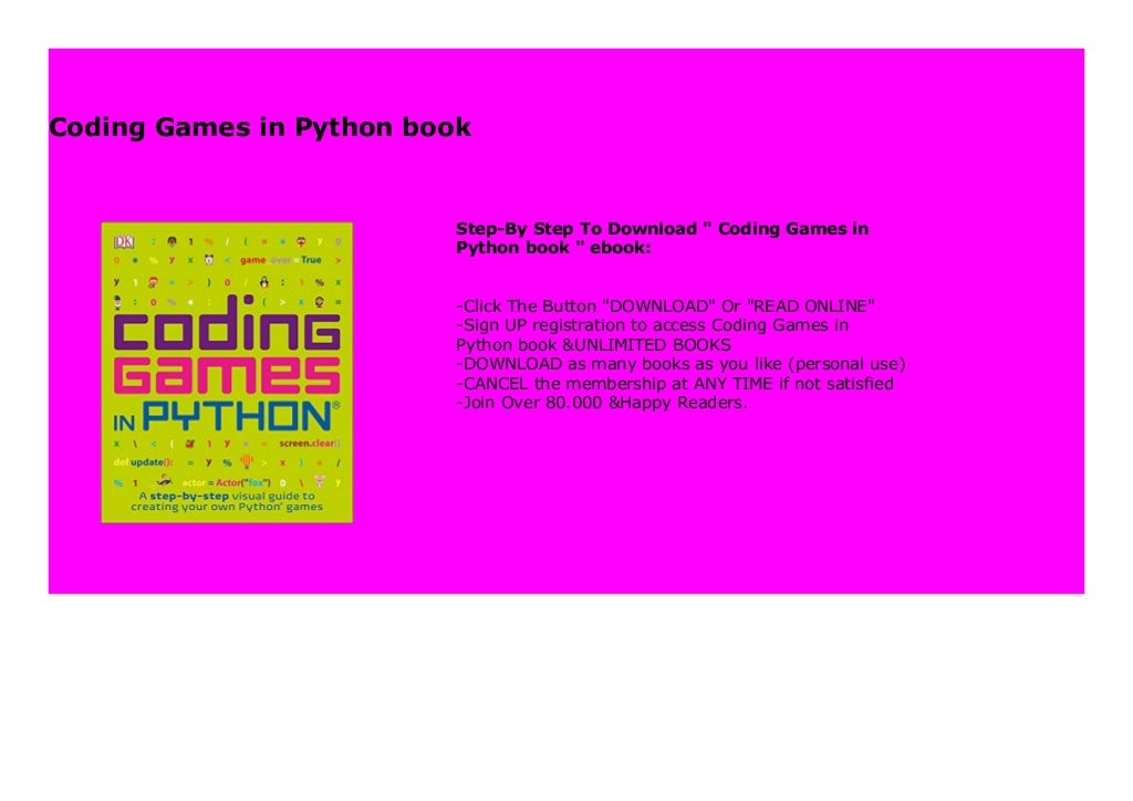 Coding Games In Python Book 368 Coding Games In Python Book 368