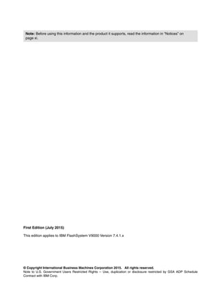 Introducing and Implementing IBM FlashSystem V9000 | PDF