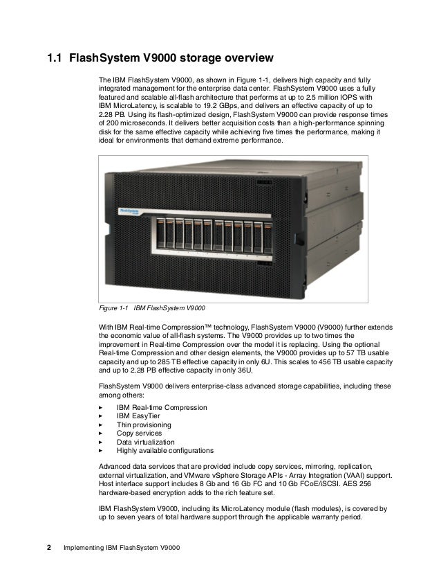 Introducing and Implementing IBM FlashSystem V9000