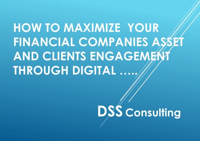 DSS Company Profile | PPT