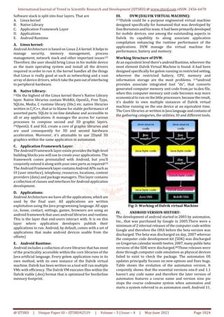 Evolution of Android Operating System and it’s Versions | PDF