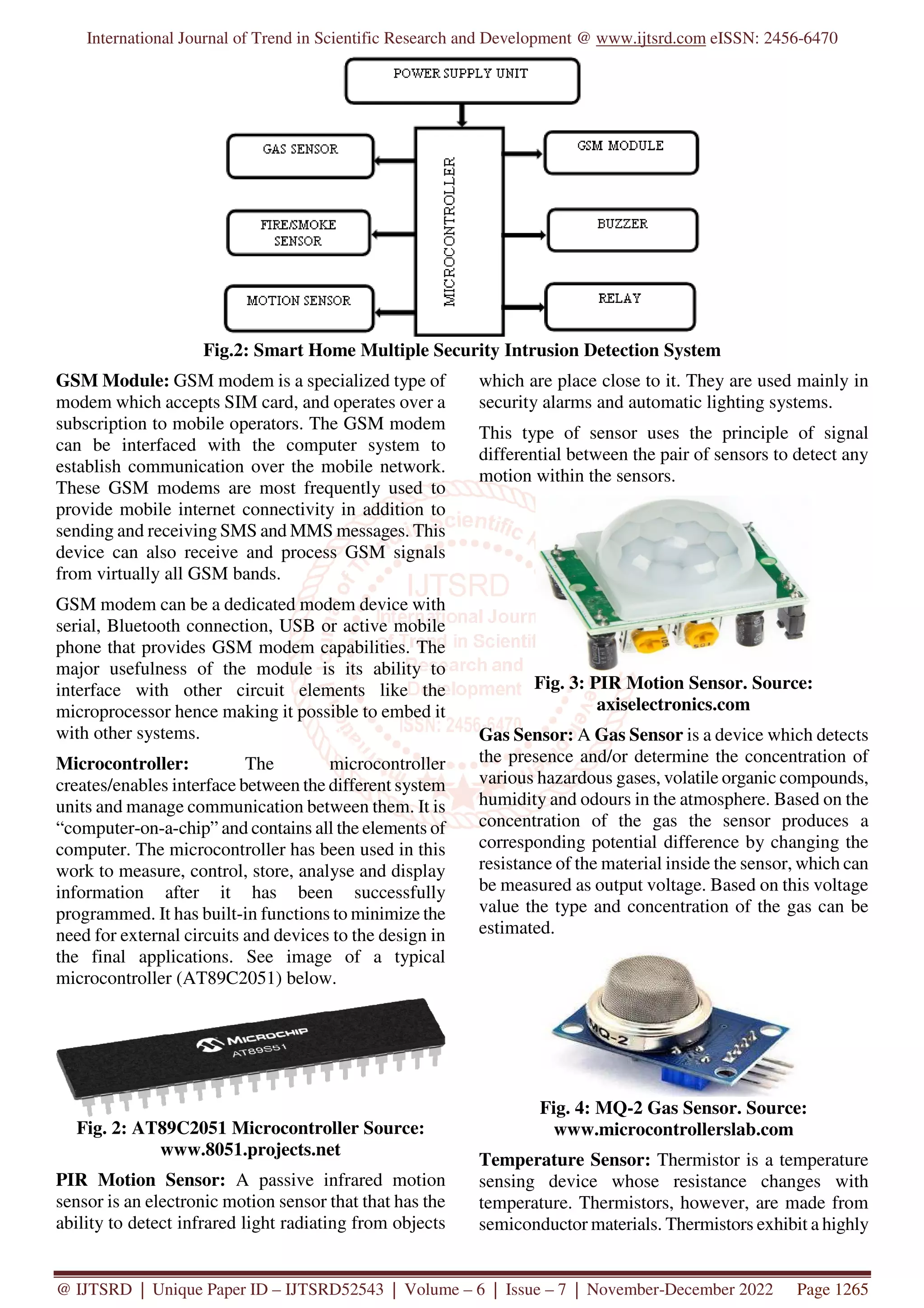 Smart Home Security And Intrusion Detection System Pdf