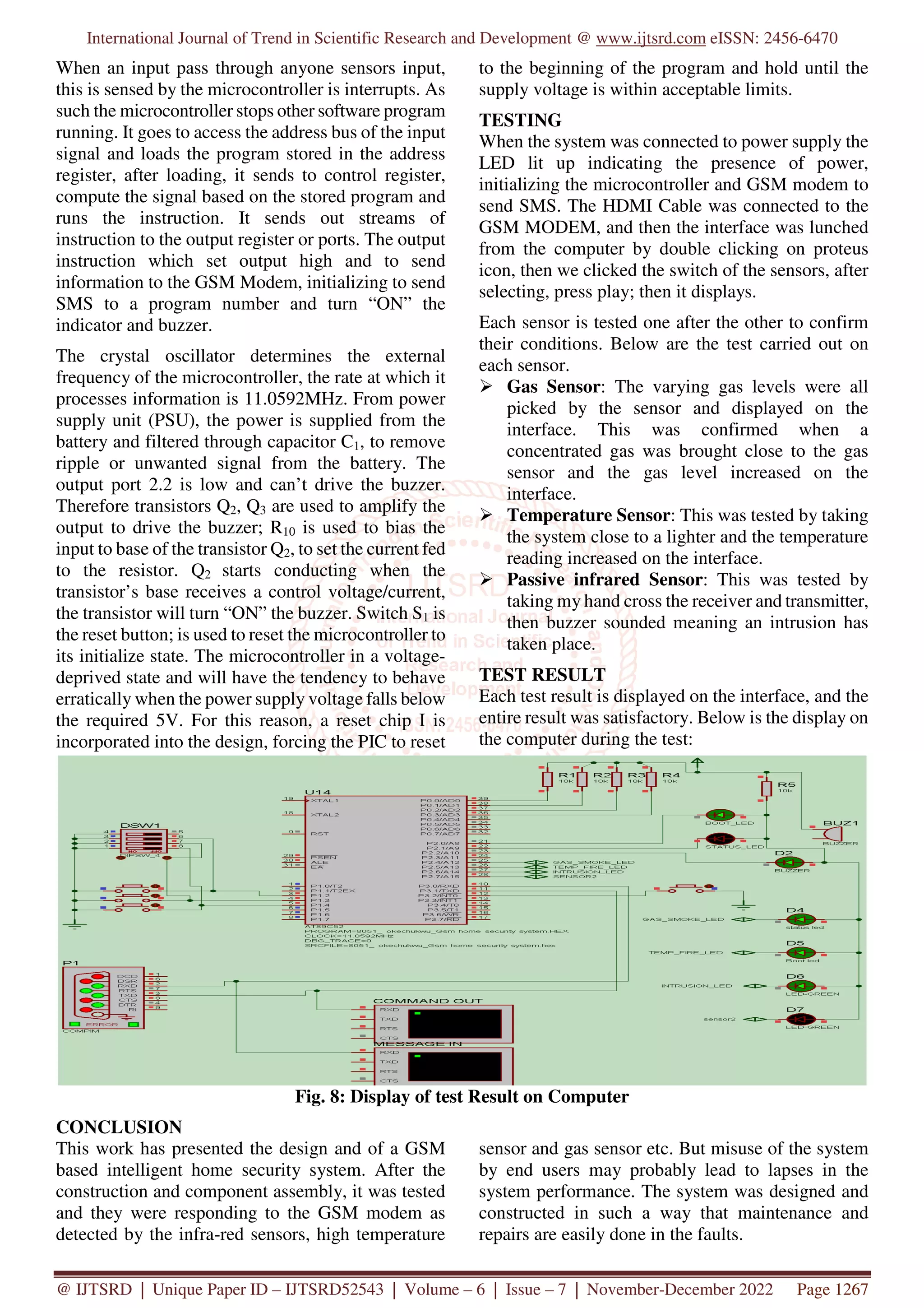 Smart Home Security and Intrusion Detection System | PDF
