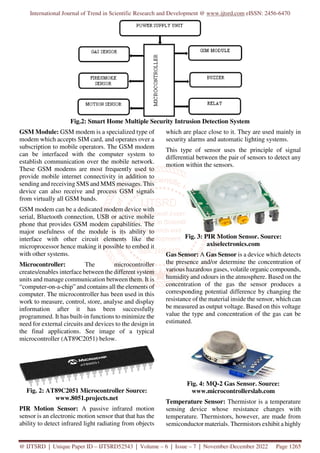 Smart Home Security and Intrusion Detection System | PDF